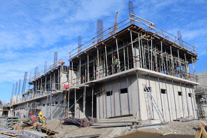 Andes on line | Un 14% de avance presentan las obras del nuevo cuartel de la PDI en avenida ...