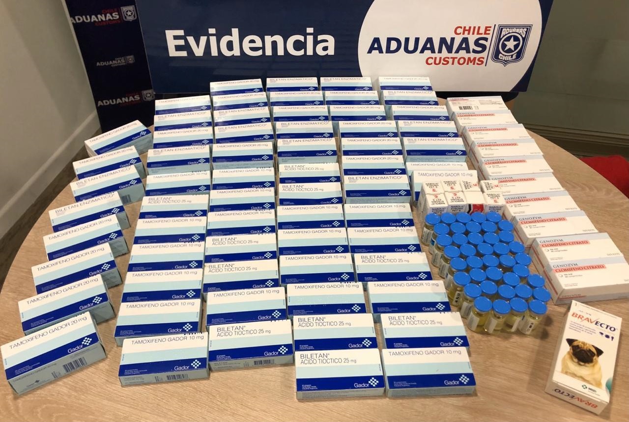 Andes on line | Aduanas incauta 123 cajas de anabólicos y más de 600 cajetillas de cigarrillos ...