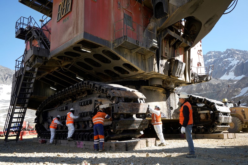 Andes on line | Con seguridad y eficiencia Codelco Andina realizó mantenimiento a equipo de ...