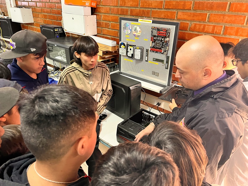 Andes on line | Se iniciaron visitas de estudiantes de enseñanza básica ...