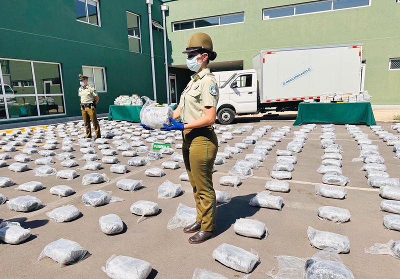 Andes on line | OS-7 incauta camión ¾ que transportaba casi media tonelada de droga avaluada en ...