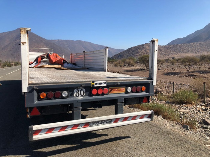 Andes on line | PDI recupera rampla de camión argentino que fue robada ...